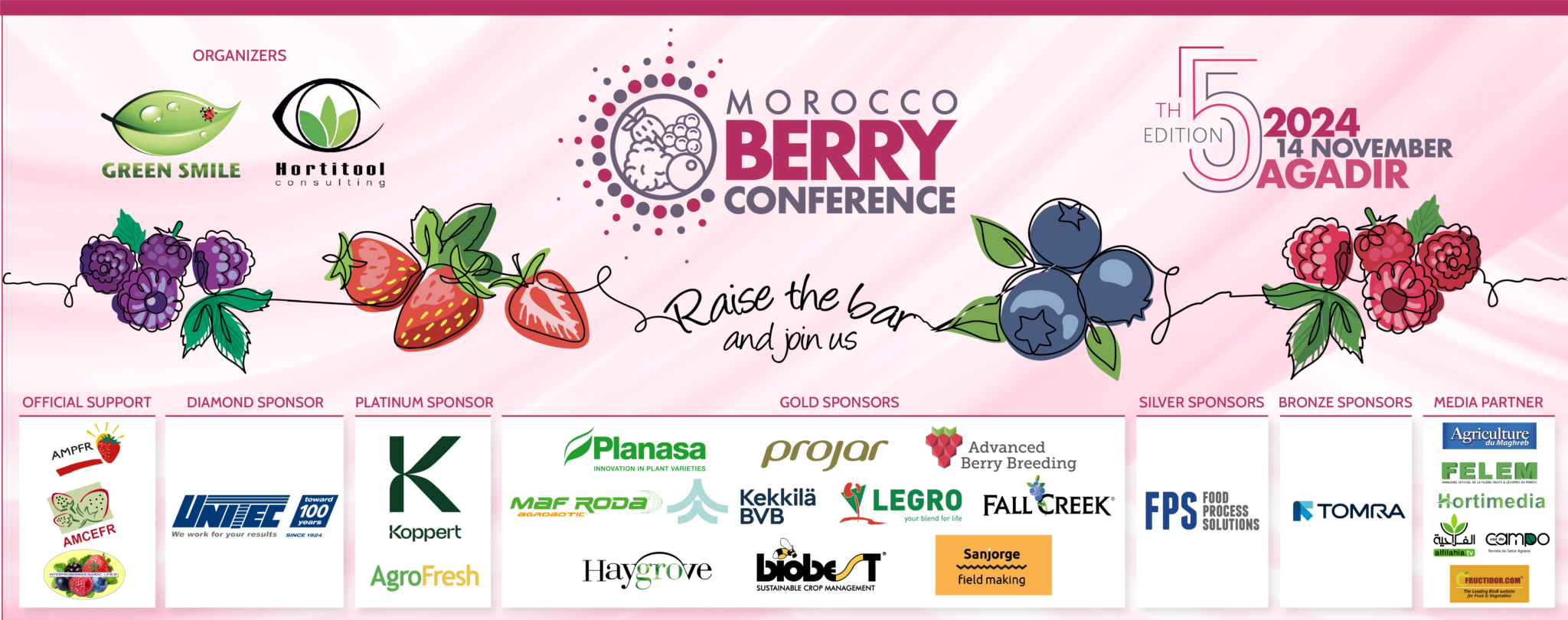 5ª edição da Morocco Berry Conference (14 de novembro 2024 ...